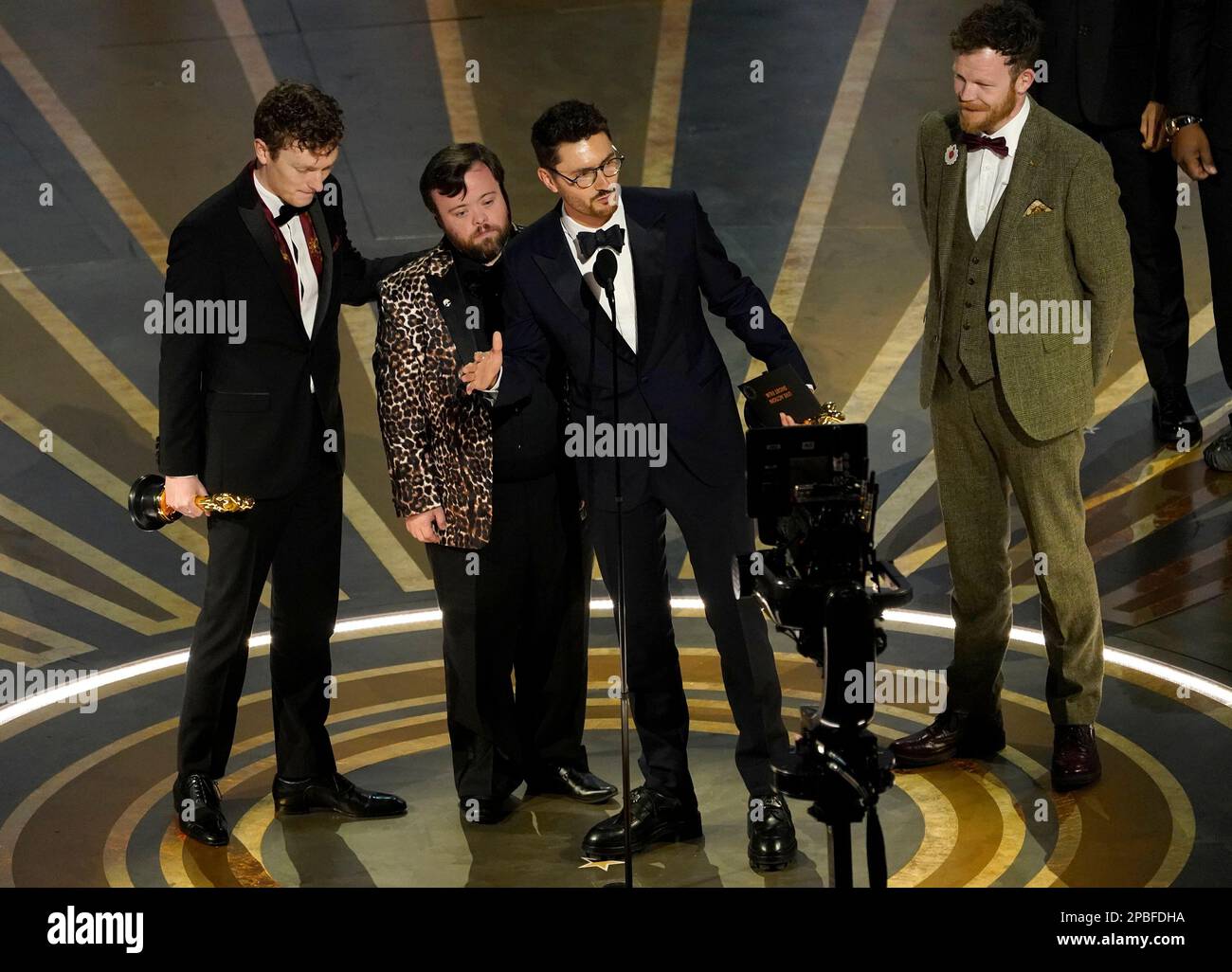 Ross White, from left, James Martin, Tom Berkeley and Seamus O'Hara ...