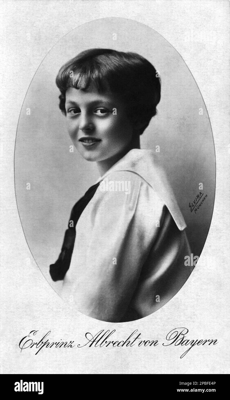 Crown prince rupprecht of bavaria with his wife hi-res stock ...