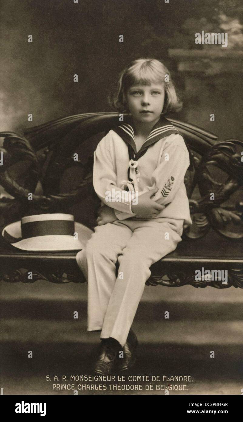 1908 ca , Bruxelles , Belgium : The prince CHARLES THEODORE Comte de ...