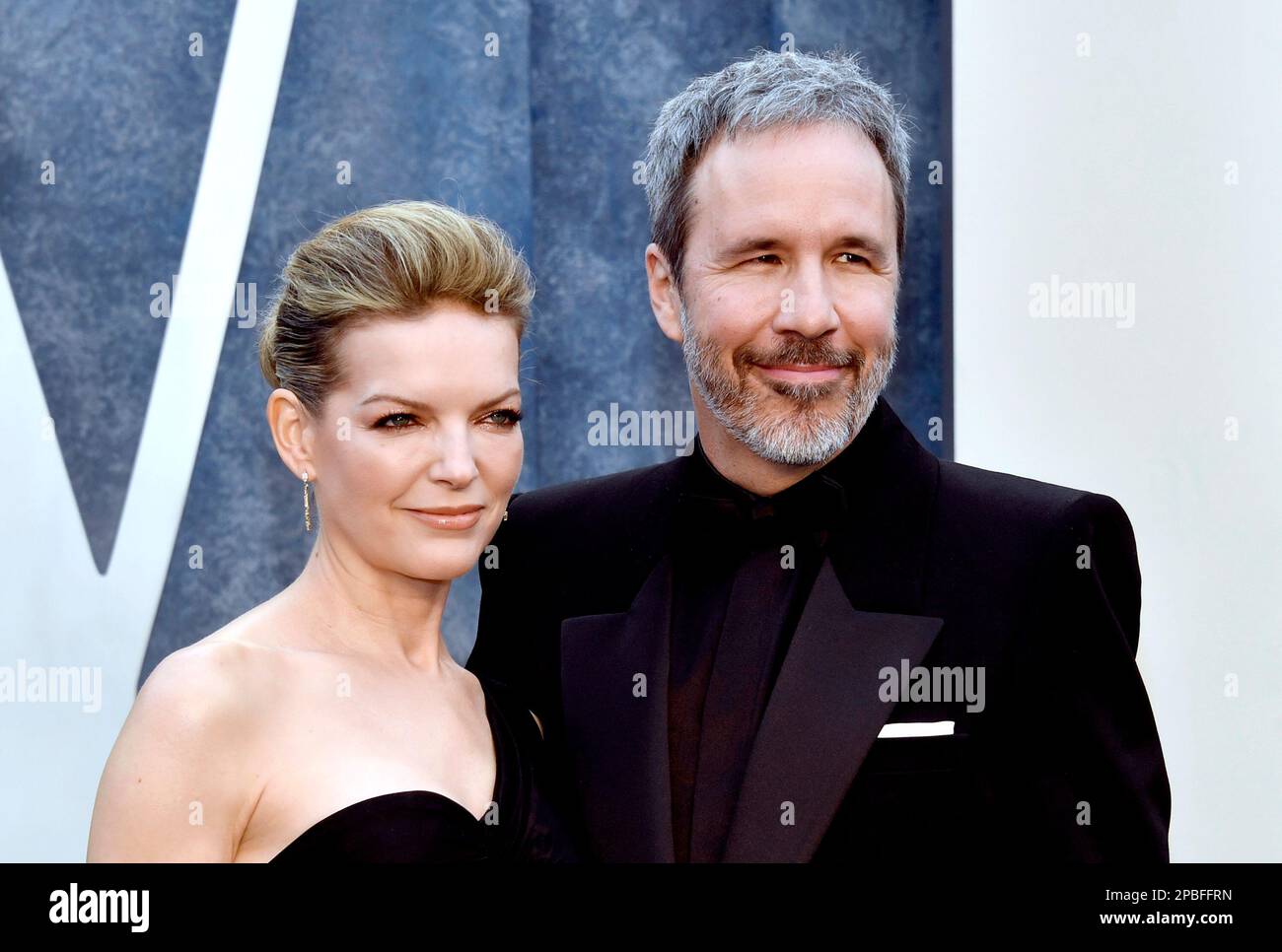 Tanya Lapointe, left, and Denis Villeneuve arrive at the Vanity Fair ...