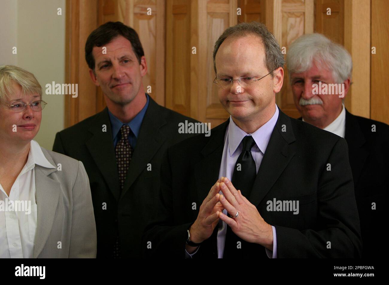 King County Prosecuting Attorney's office employees from left, Sally ...