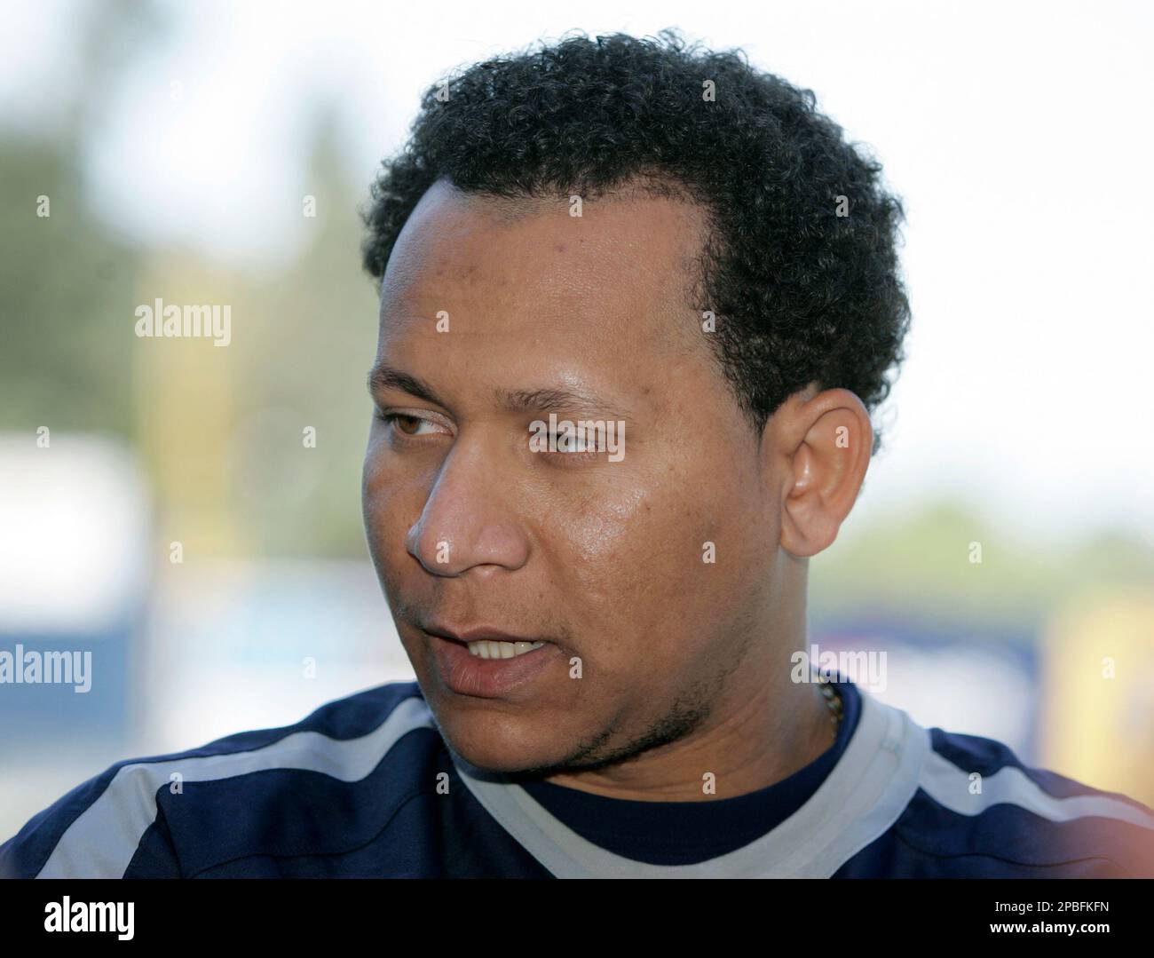 Seattle Mariners pitcher Julio Mateo talks with news media in Tacoma ...