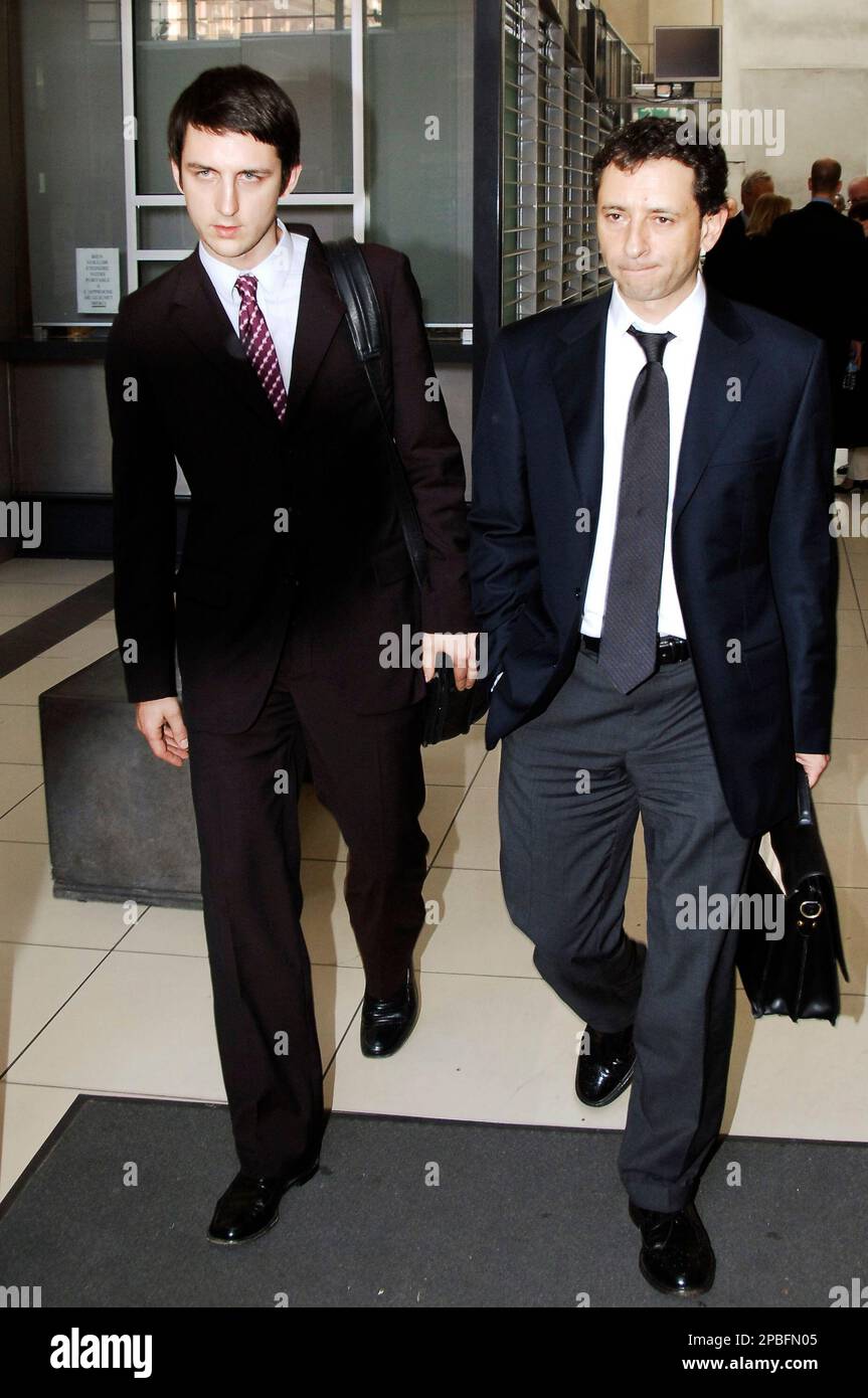Nicholas Ashley-Cooper, the 12th Earl of Shaftesbury, left, the son of ...