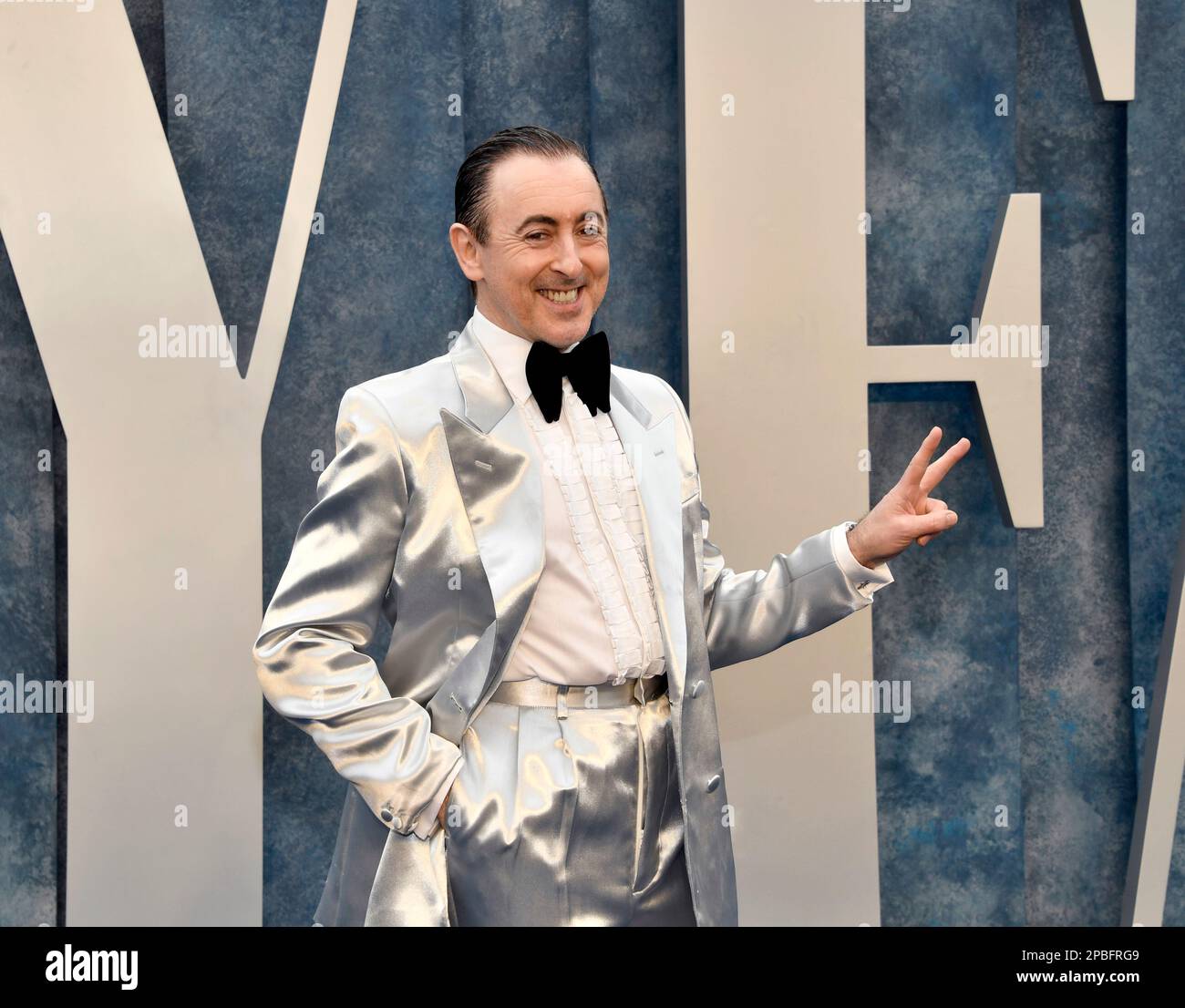 Alan Cumming arrives at the Vanity Fair Oscar Party on Sunday, March 12 ...