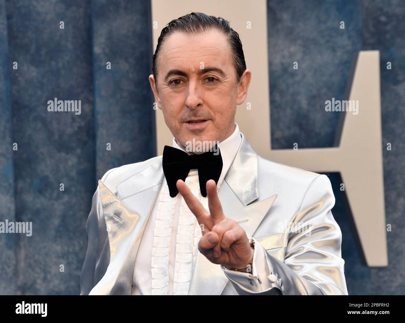 Alan Cumming arrives at the Vanity Fair Oscar Party on Sunday, March 12 ...