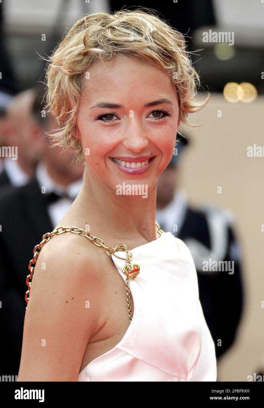 French actress Helene De Fougerolles arrives for the screening of the ...
