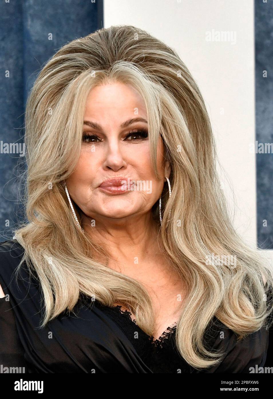 Jennifer Coolidge arrives at the Vanity Fair Oscar Party on Sunday ...