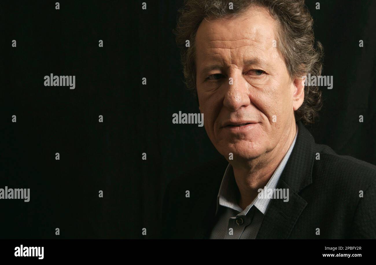 Actor Geoffrey Rush, a cast member in the "Pirates of the Caribbean: At ...