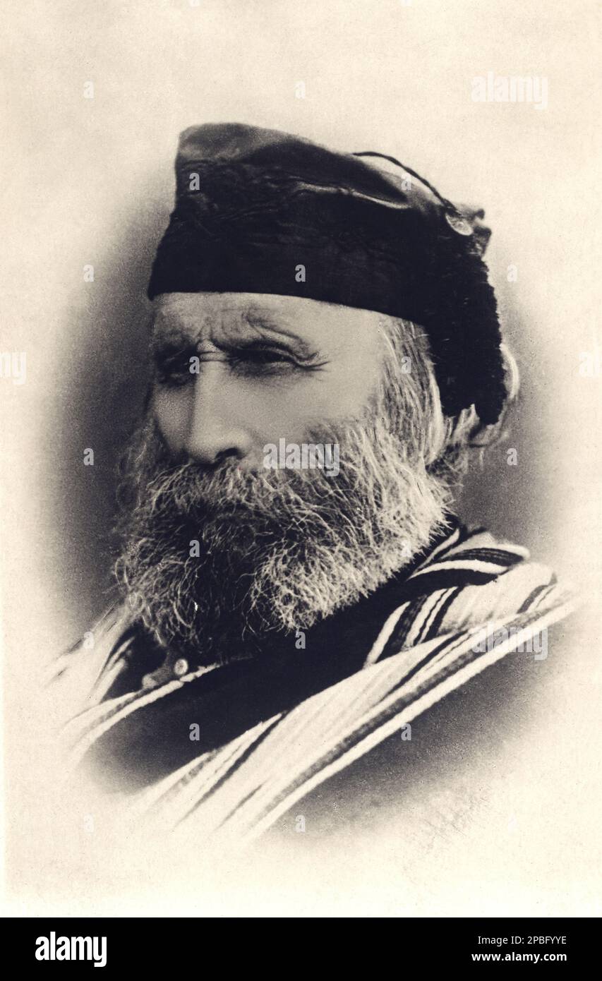 The italian politician GIUSEPPE GARIBALDI ( 1807 - 1882 ) - POLITICO ...