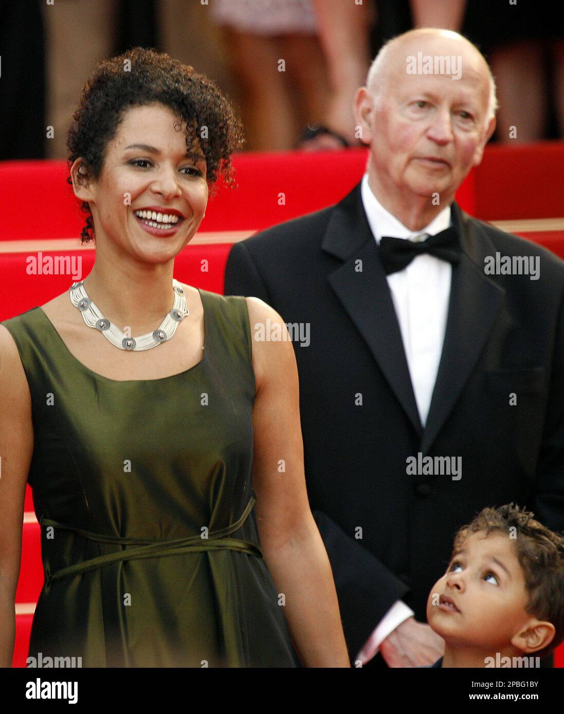 Adam Pearl, son of slain journalist Daniel Pearl, looks up at his ...