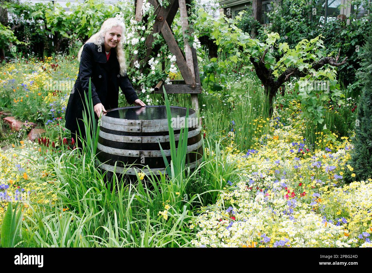 Designer Kate Frey, from Hopland, Mendocino County, California, USA ...