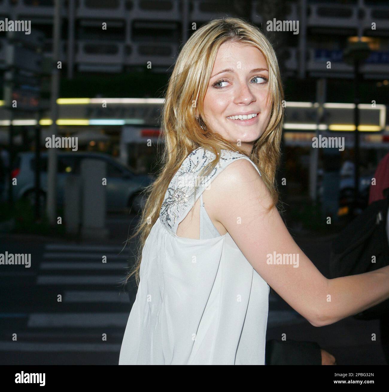 British actress Mischa Barton arrives at the party for the film "St ...