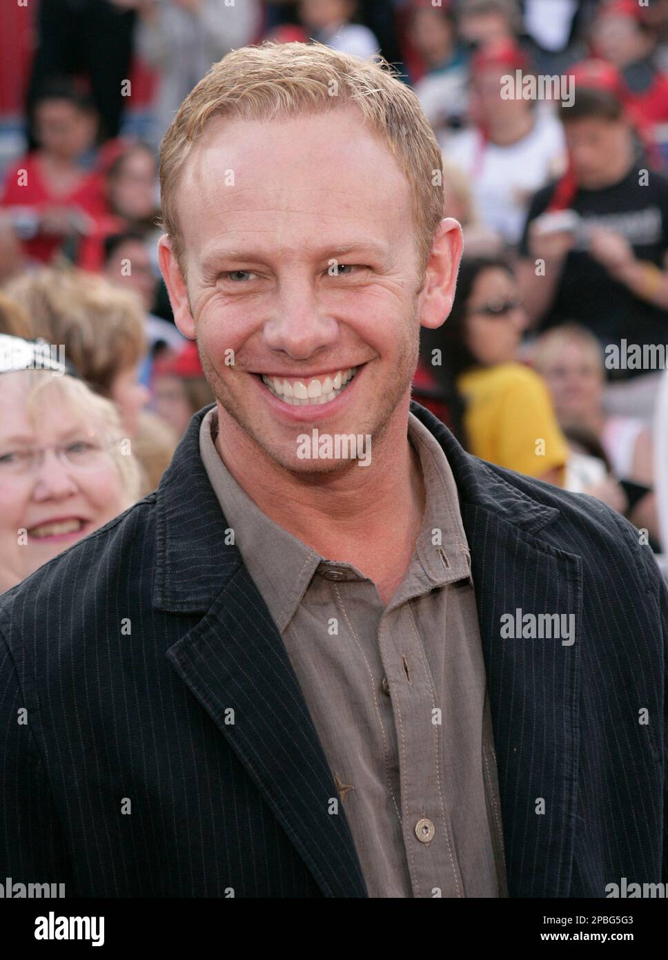 Ian Ziering arrives at the premiere for "Pirates of the Caribbean: At ...