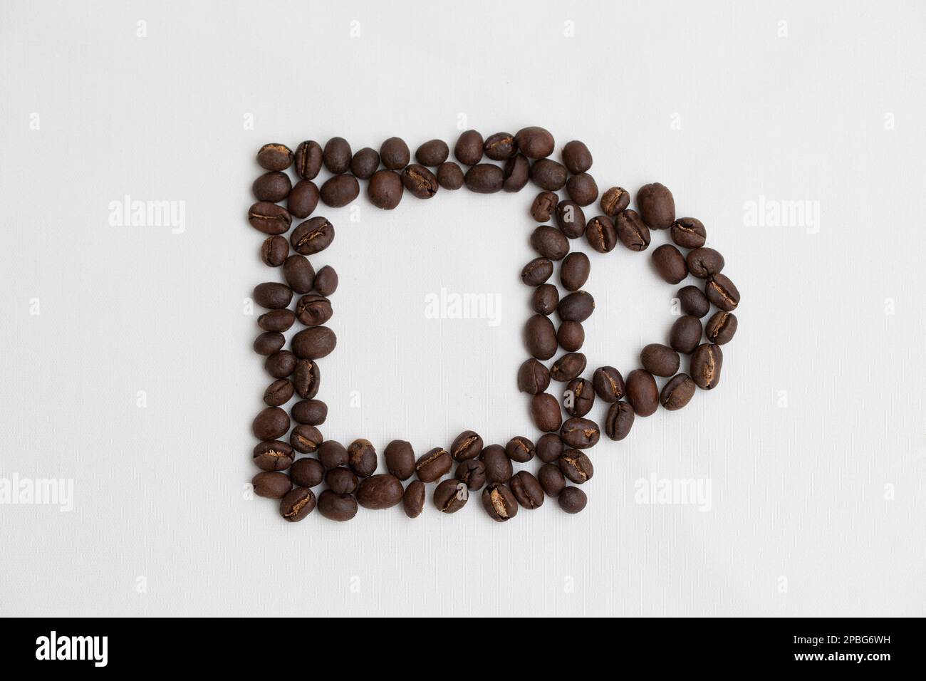 Coffee Beans, Coffee Cup Stock Photo - Alamy