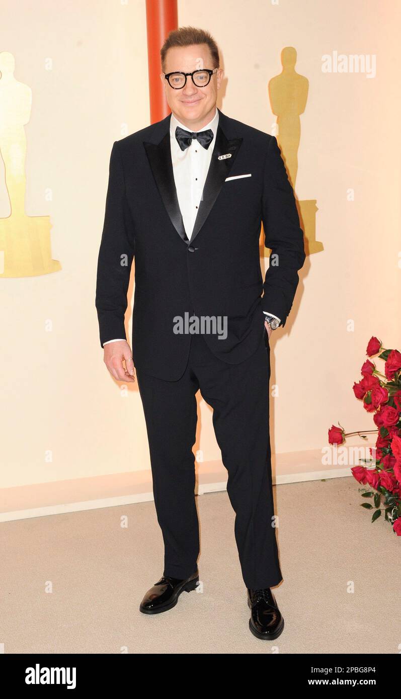 Los Angeles, CA. 12th Mar, 2023. Brendan Fraser at arrivals for 95th Academy Awards - Arrivals 1 ...