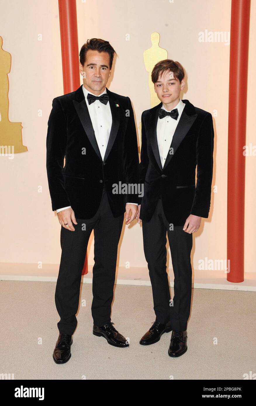 Oscars red carpet 2023 colin farrell hi-res stock photography and ...