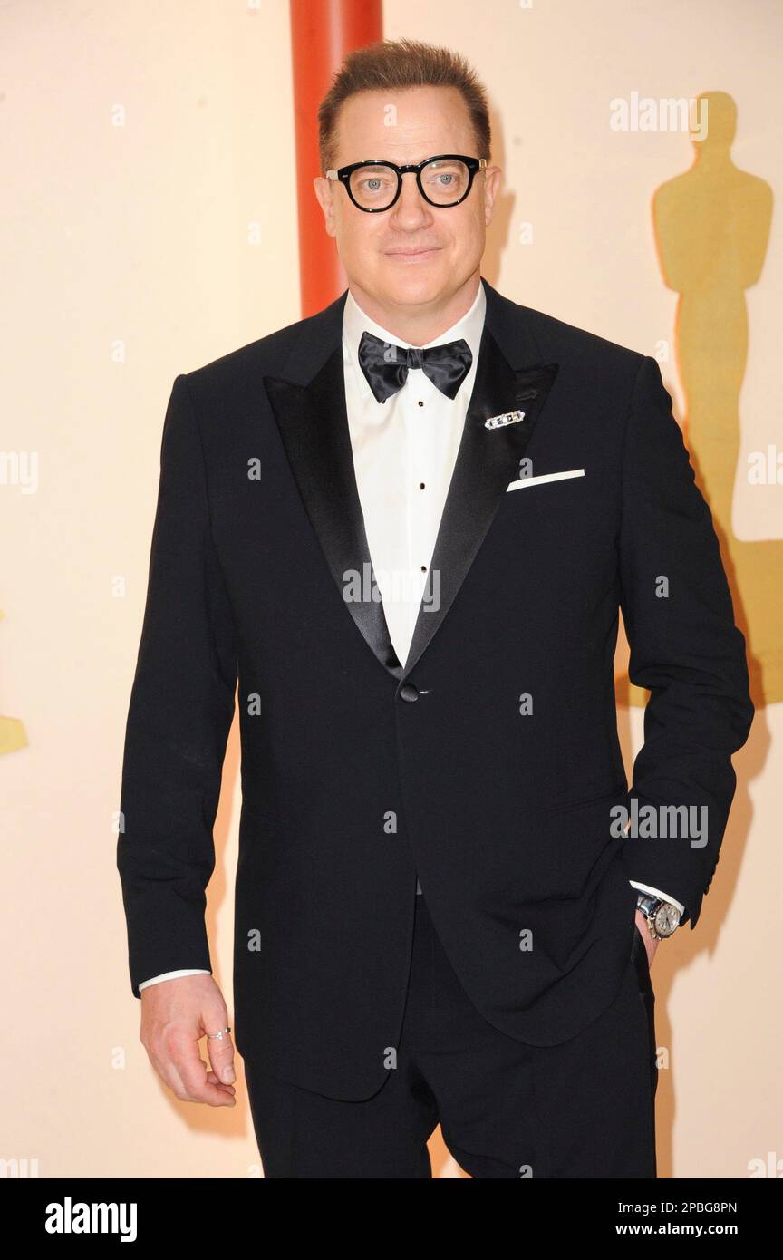 Los Angeles, CA. 12th Mar, 2023. Brendan Fraser at arrivals for 95th Academy Awards - Arrivals 1 ...