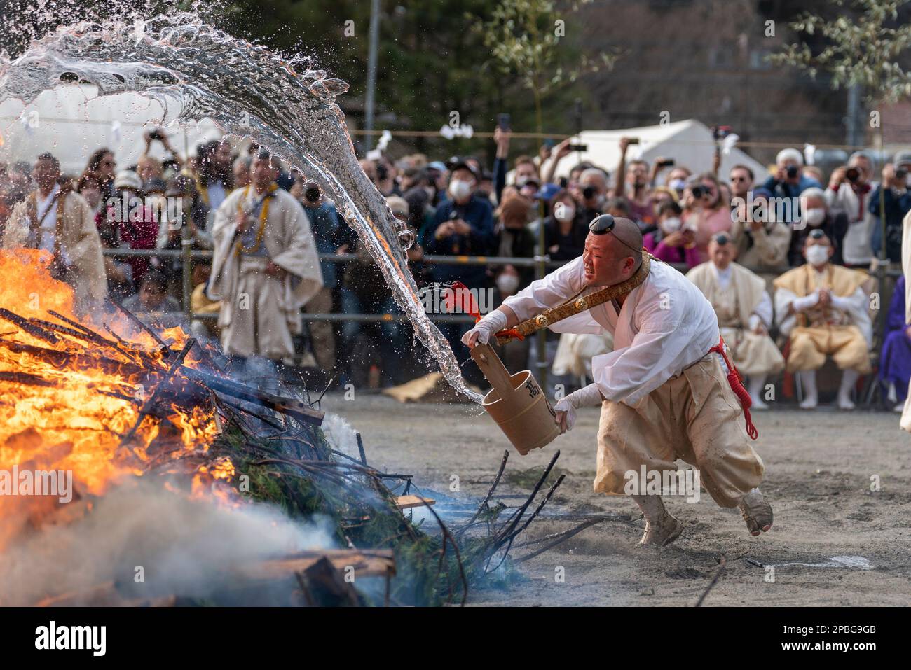 Yamabushi mountain monks hi-res stock photography and images - Alamy