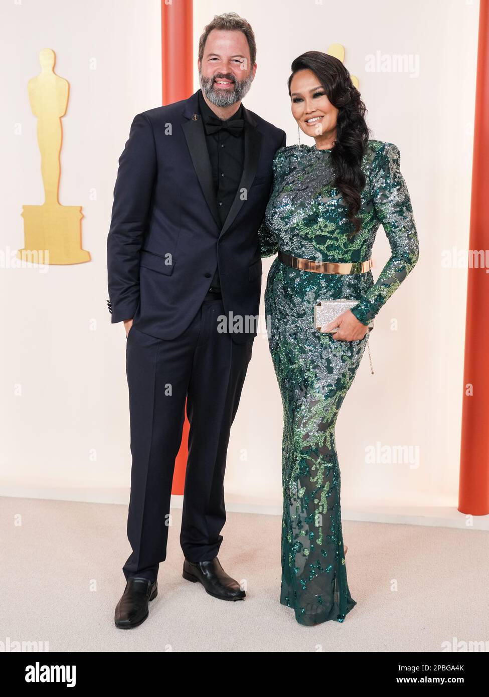 Los Angeles, California, USA. 12th Mar, 2023. Paul Debevec and Tia ...