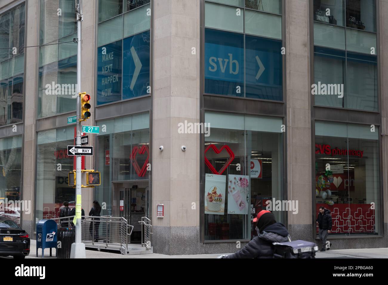 New York, United States. 12th Mar, 2023. The Silicon Valley Bank's, a ...