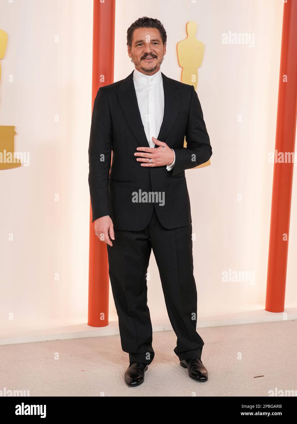 Los Angeles, California, USA. 12th March, 2023. Pedro Pascal walking on ...