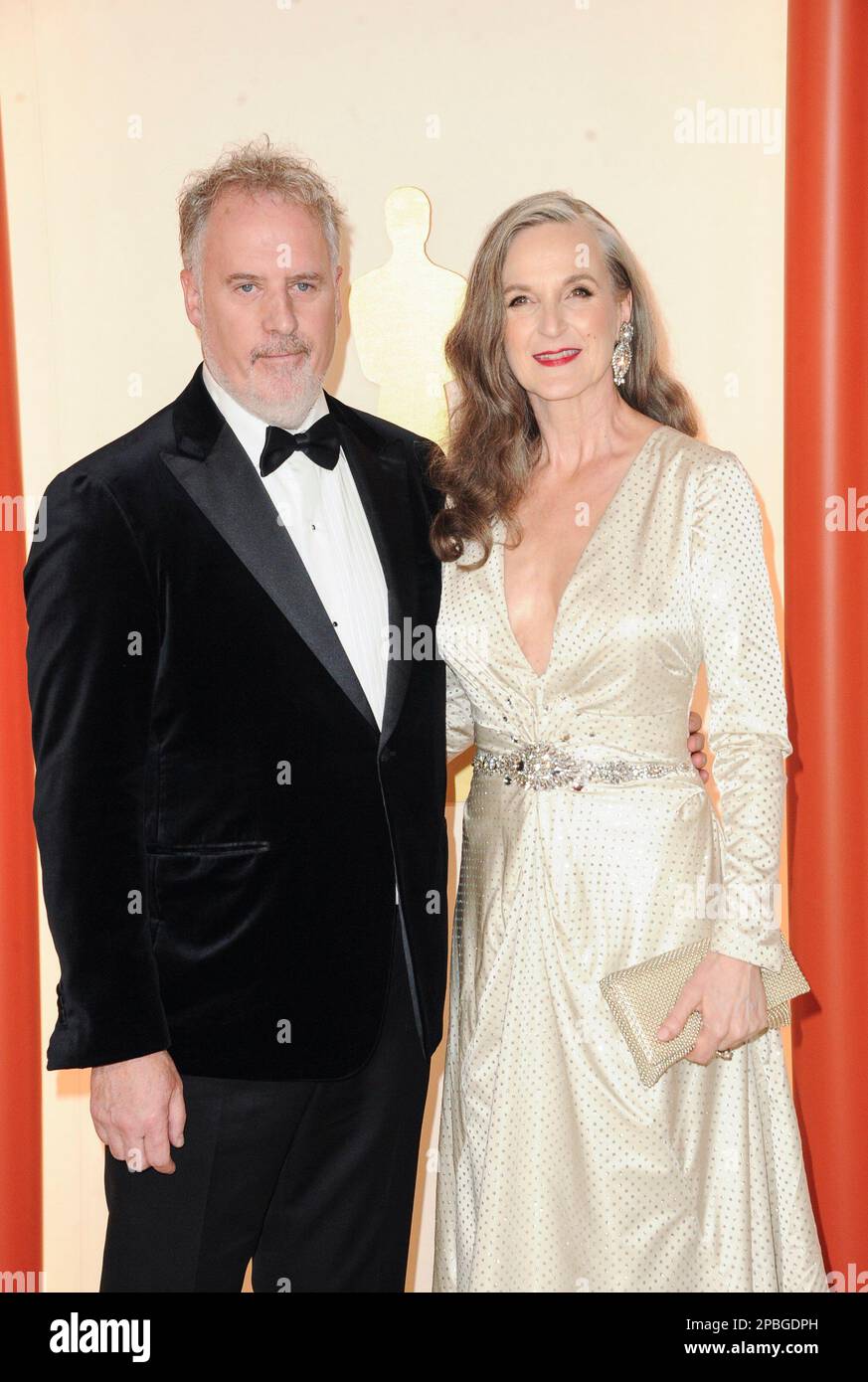 Los Angeles, CA. 12th Mar, 2023. Mark Gustafson, Jennifer Smieja at ...