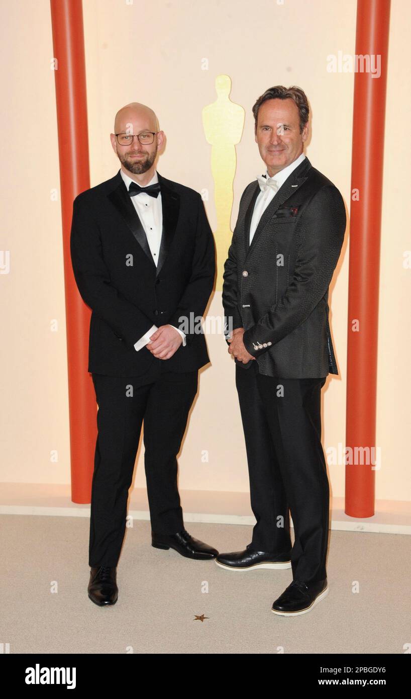 Los Angeles, CA. 12th Mar, 2023. Seth Hill, Scott R. Fisher at arrivals ...