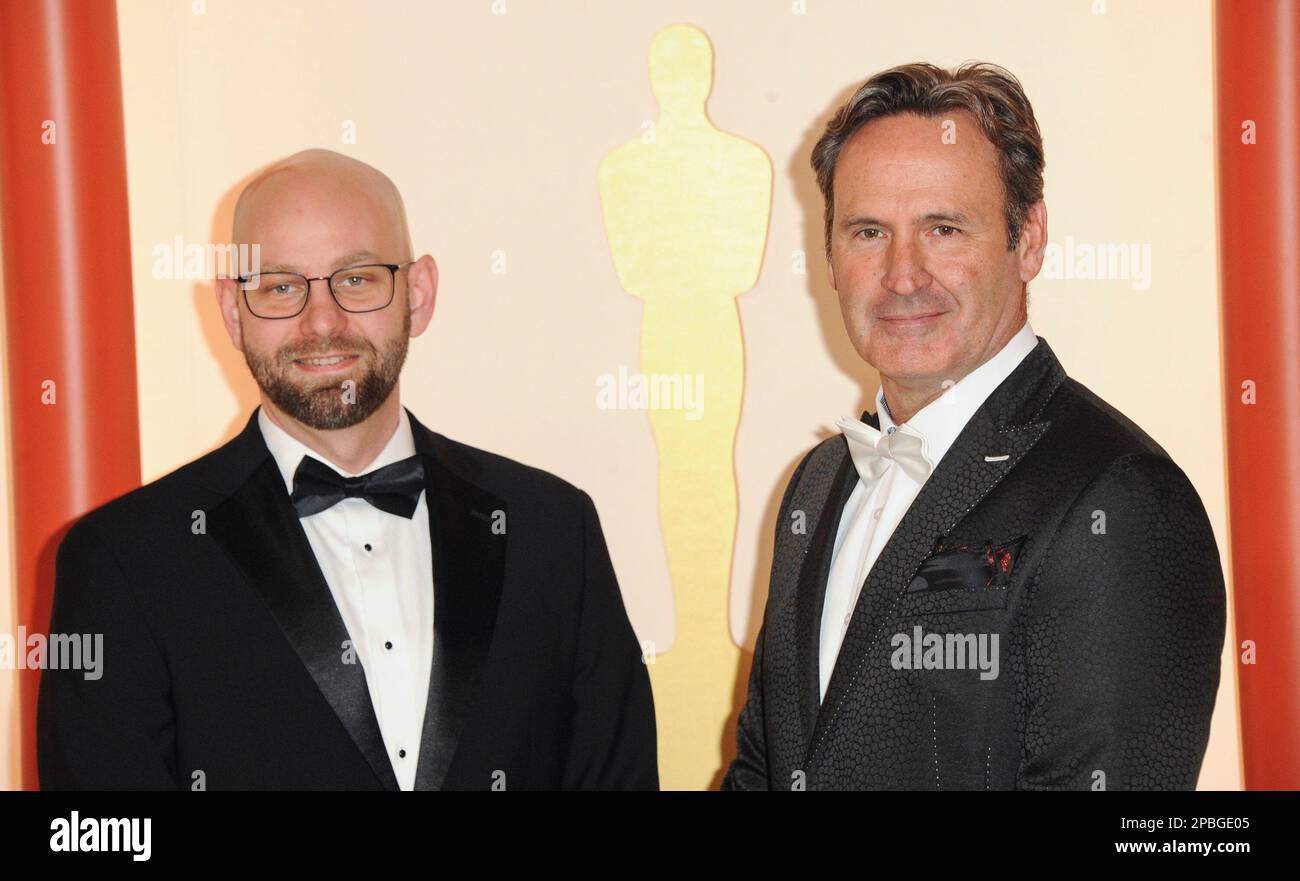 Los Angeles, CA. 12th Mar, 2023. Seth Hill, Scott R. Fisher at arrivals ...