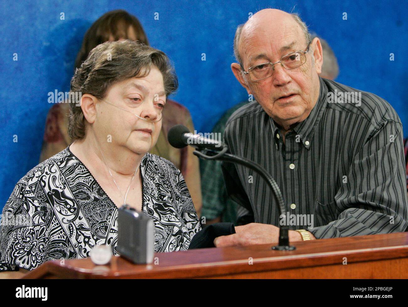Shirley and Joe McCarty, whose son, Curtis Edward McCarty, was recently ...