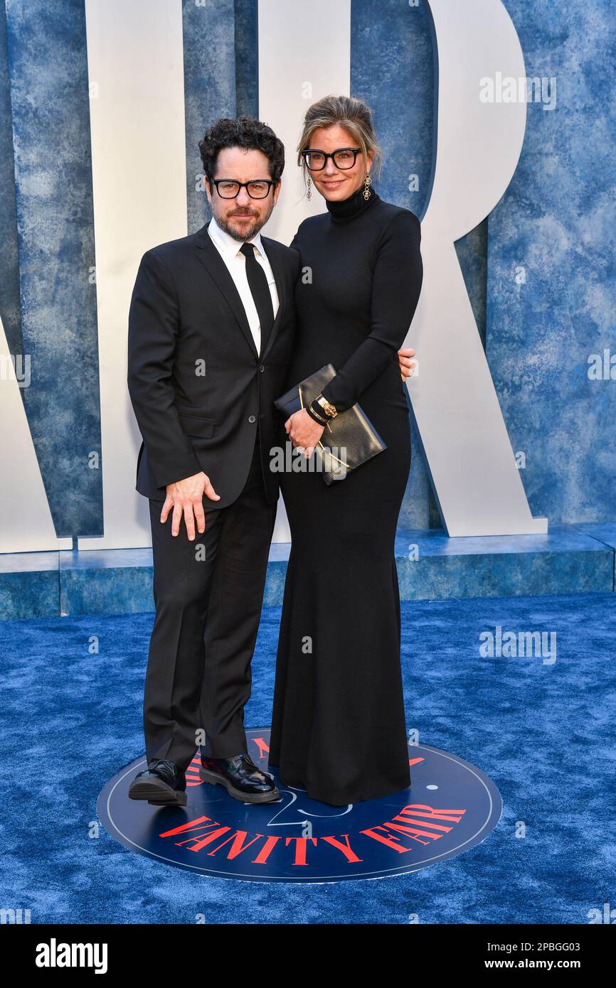 Los Angeles, USA. 12th Mar, 2023. J.J. Abrams and Katie McGrath walking ...