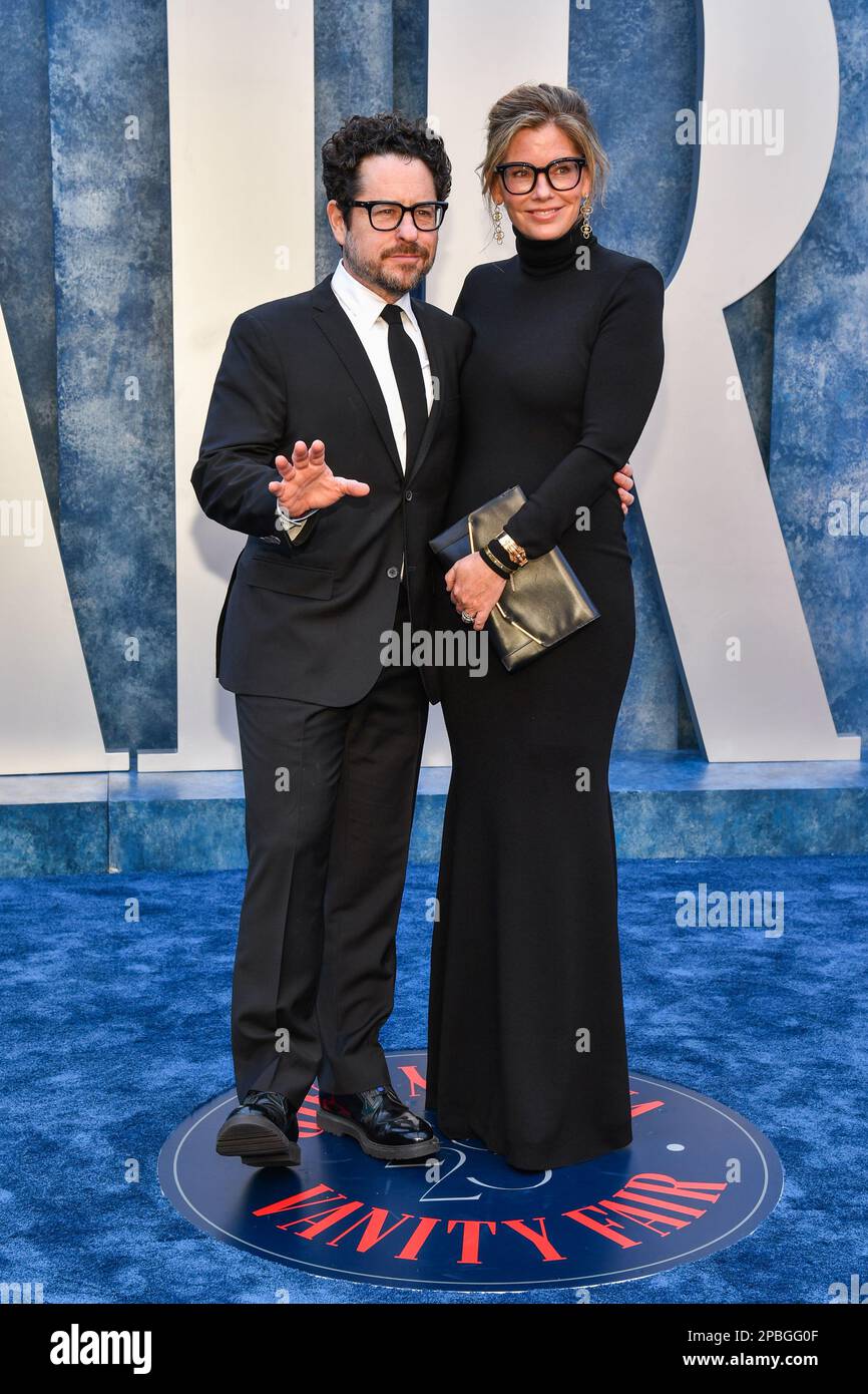 Los Angeles, USA. 12th Mar, 2023. J.J. Abrams and Katie McGrath walking ...