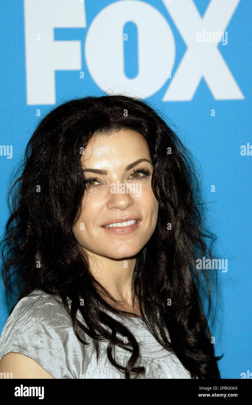 Actress Julianna Margulies arrives to the Fox 2007 programming ...