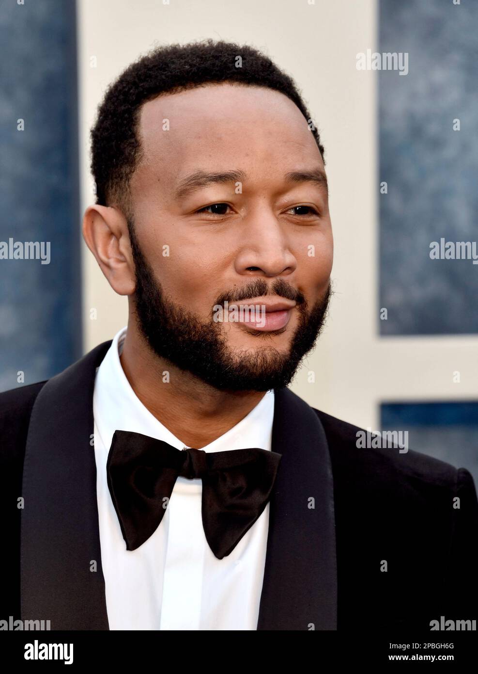 John Legend arrives at the Vanity Fair Oscar Party on Sunday, March 12 ...