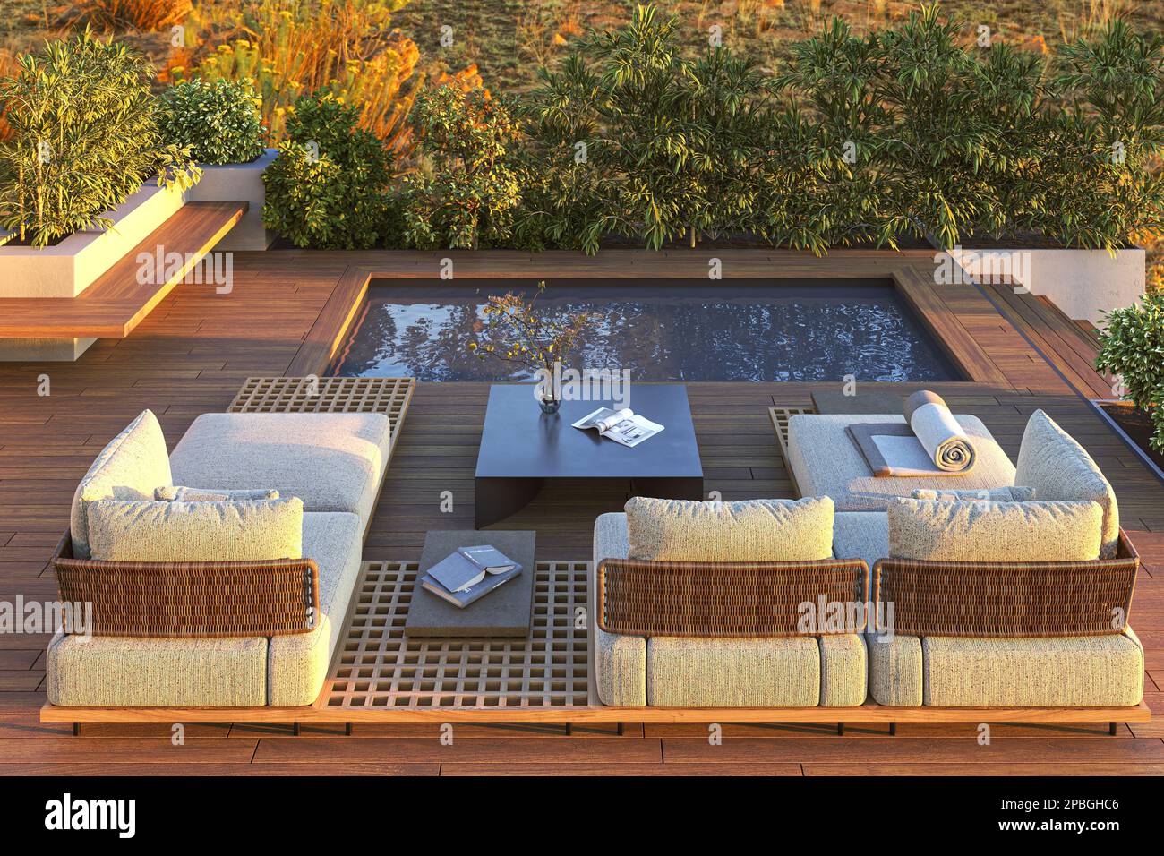 Japandi pool hi-res stock photography and images - Alamy