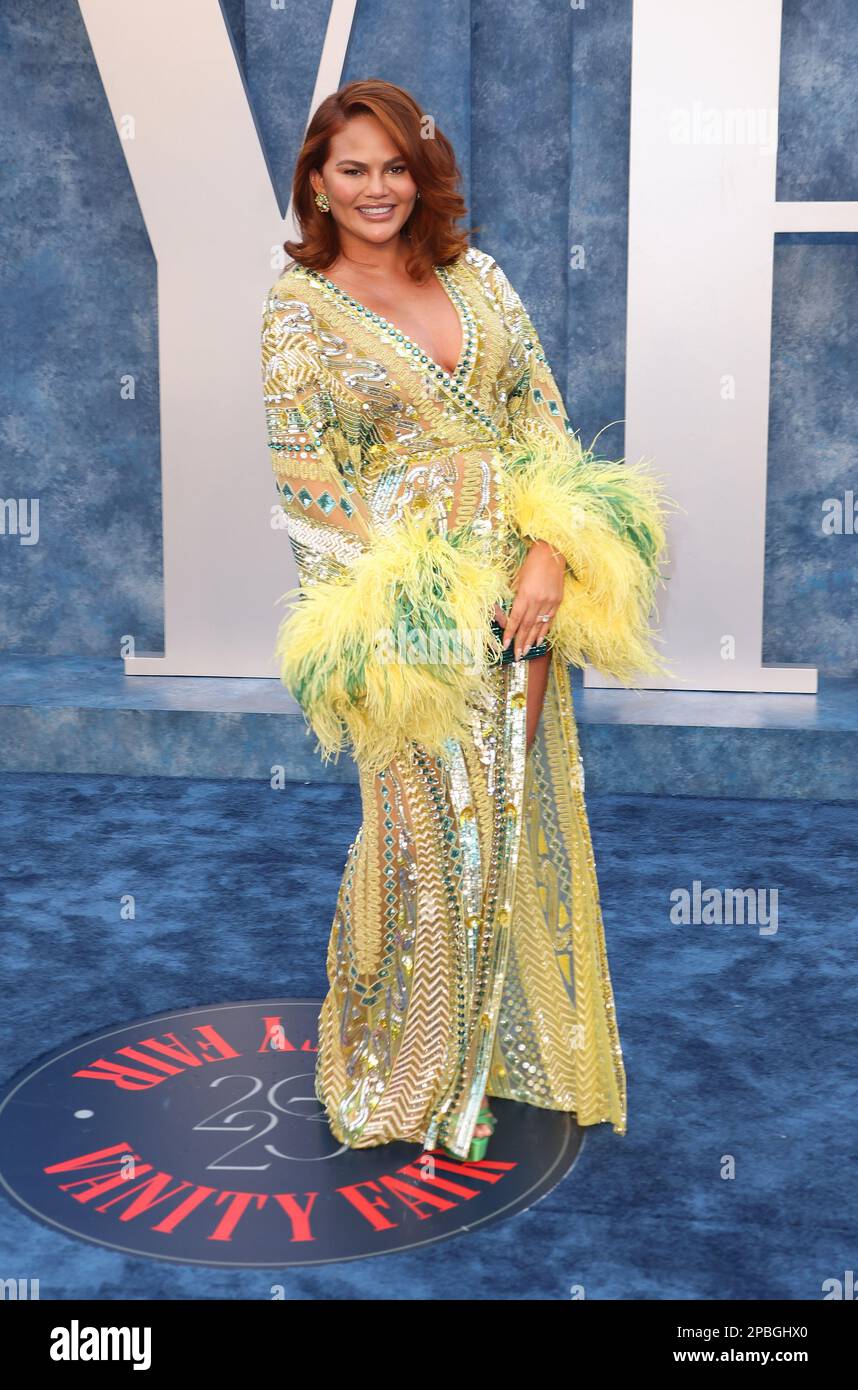 Beverly Hills, USA. 12th Mar, 2023. Chrissy Teigen attends the 2023 ...