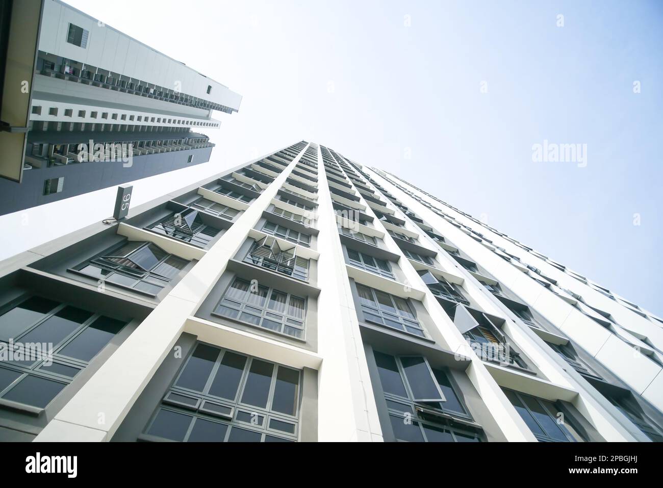 Singapore dawson 22 june 2022, low angle view of SkyVille at Dawson ...