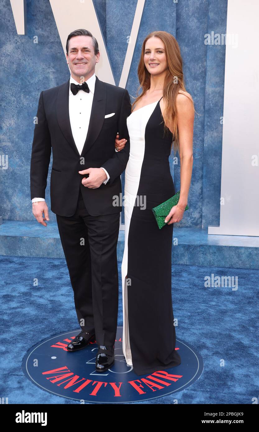 Beverly Hills, USA. 12th Mar, 2023. Anna Osceola, Jon Hamm attend the ...
