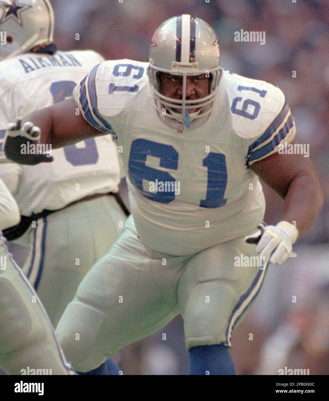 ** FILE ** In this Jan. 7, 1996 file photo, Dallas Cowboys offensive ...
