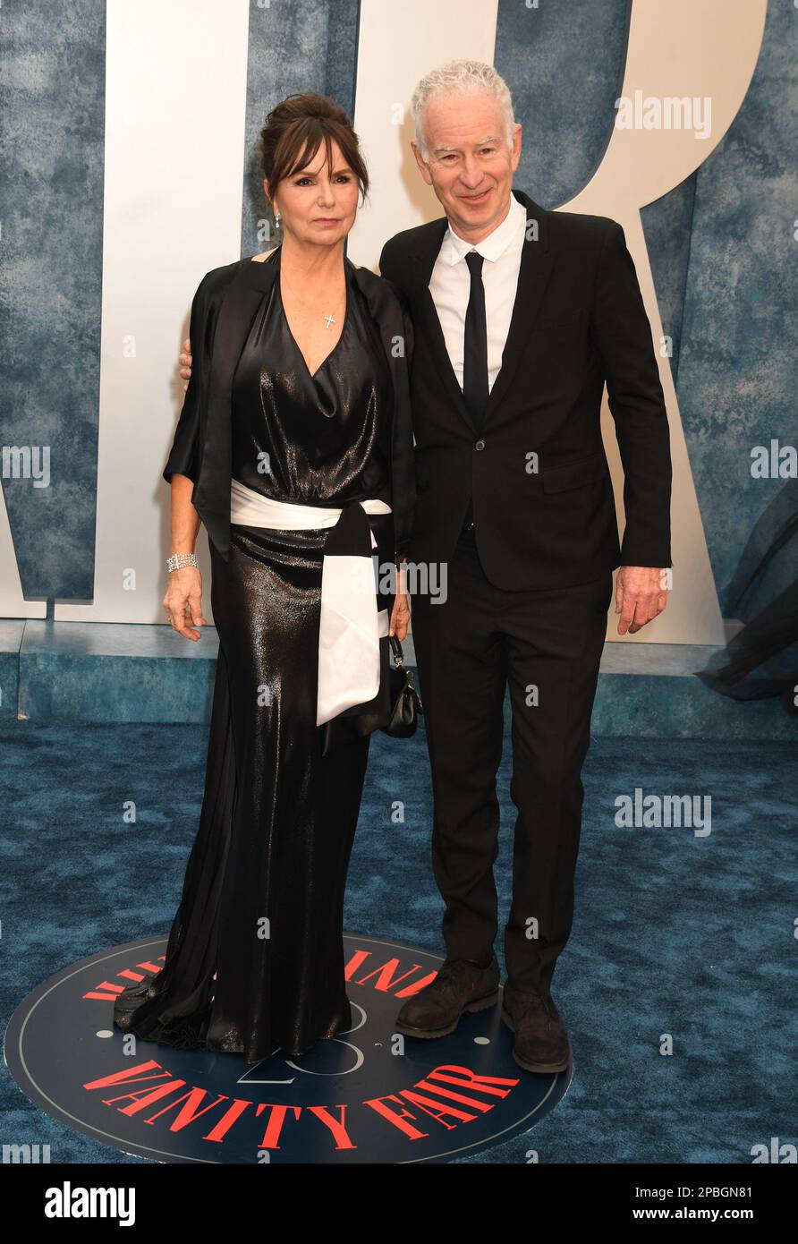 Beverly Hills, Ca. 12th Mar, 2023. Patty Smyth and John McEnroe at the ...