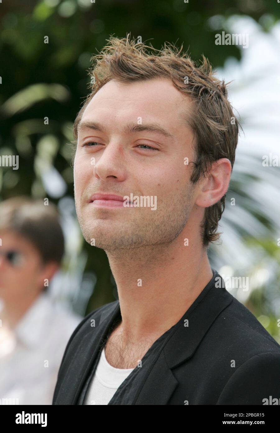 British actor Jude Law poses during a photo call for the film "My ...