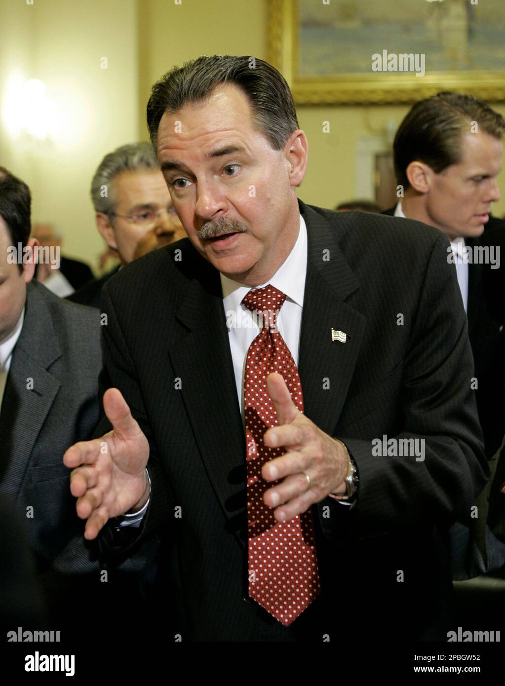 Federal Emergency Management (FEMA) Director R. David Paulison speaks ...