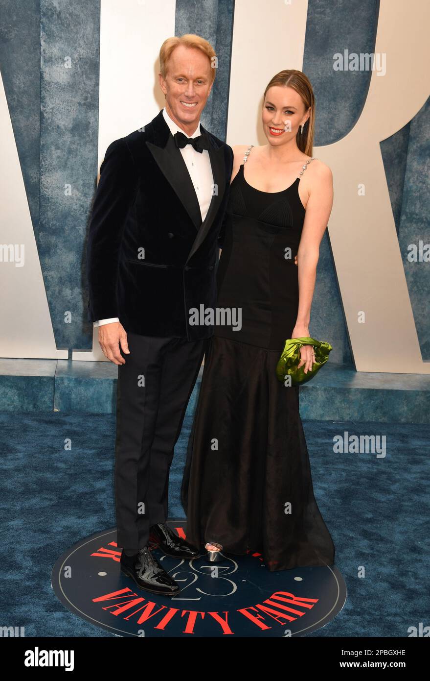 Beverly Hills, Ca. 12th Mar, 2023. Roger Lynch and Christina Baxter at ...