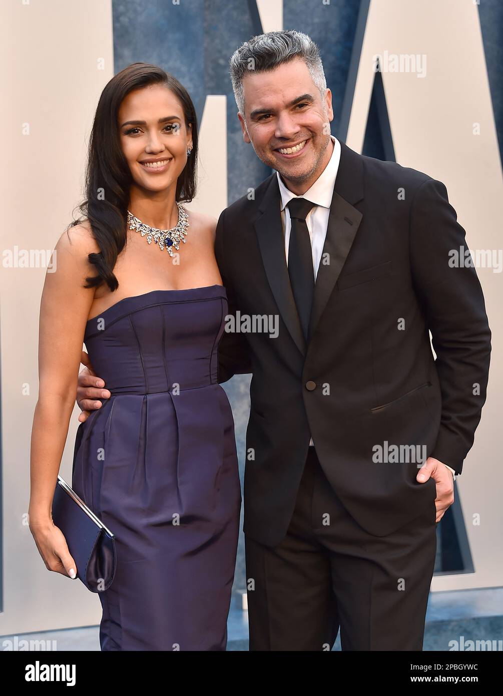 Beverly Hills, USA. 12th Mar, 2023. Jessica Alba and Cash Warren ...