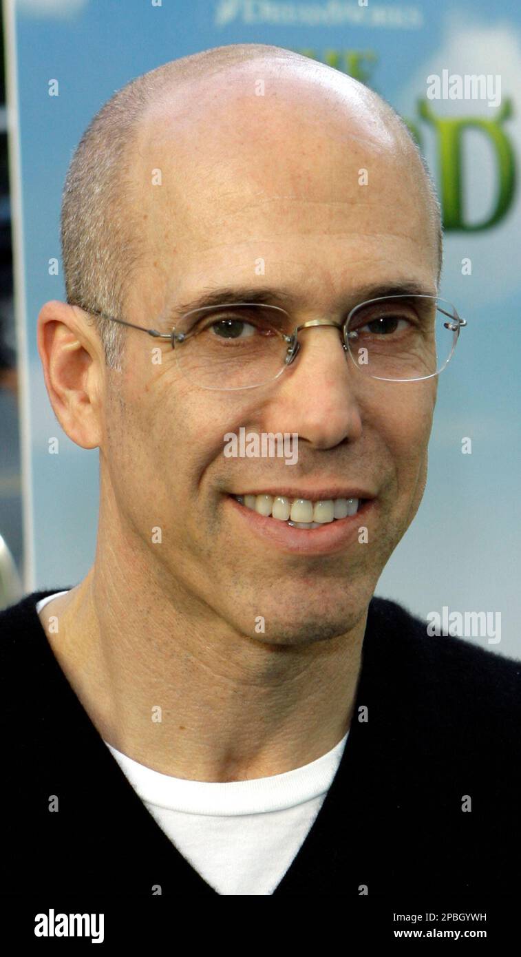 Jeffrey Katzenberg, CEO of Dreamworks Animation SKG, arrives to a ...