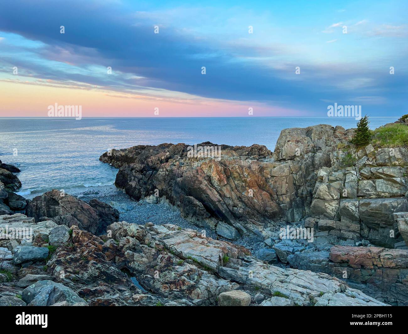 Coastline coast maine seascape hi-res stock photography and images - Alamy