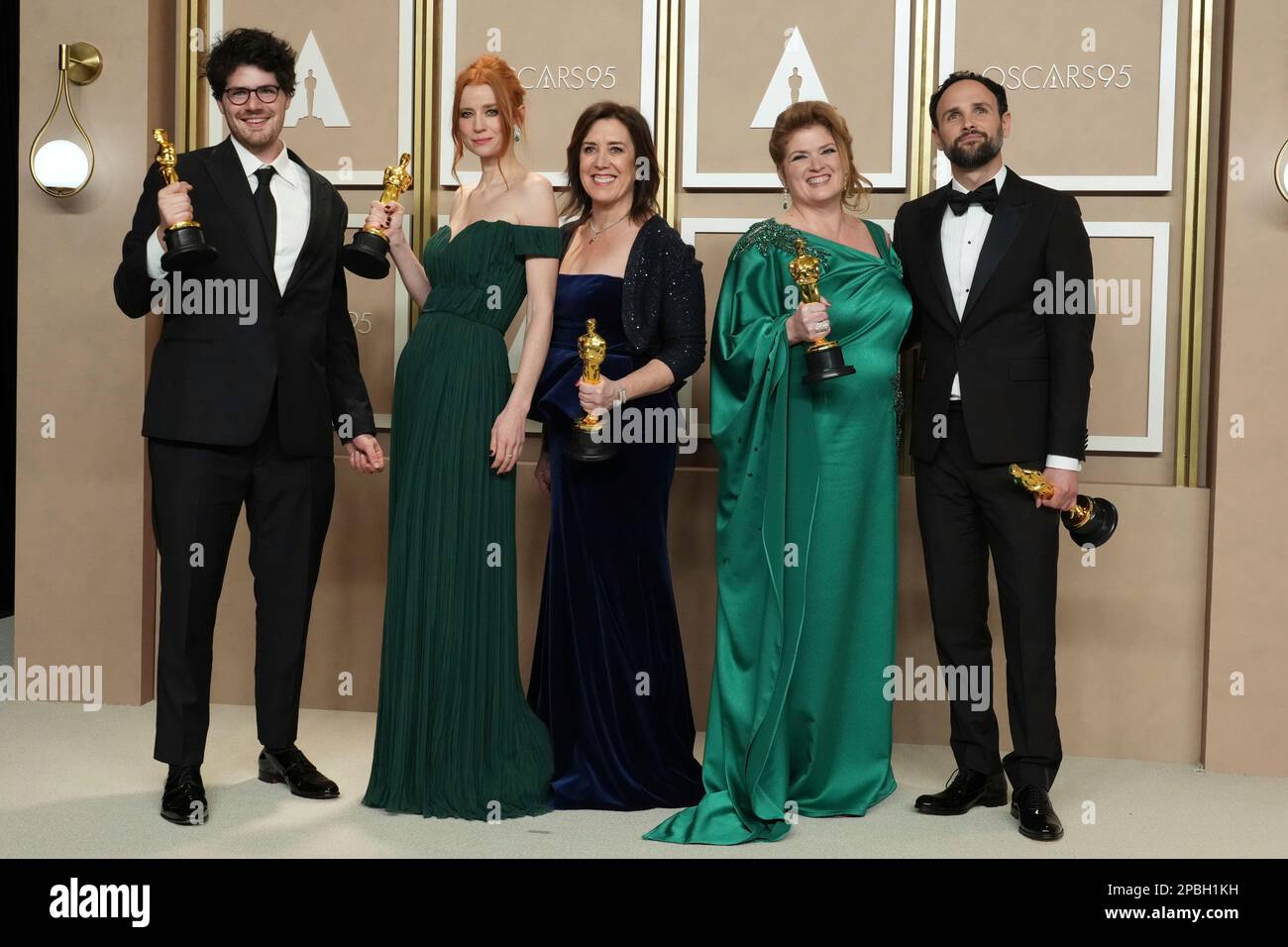 Daniel Roher, from left, Odessa Rae, Diane Becker, Melanie Miller and ...