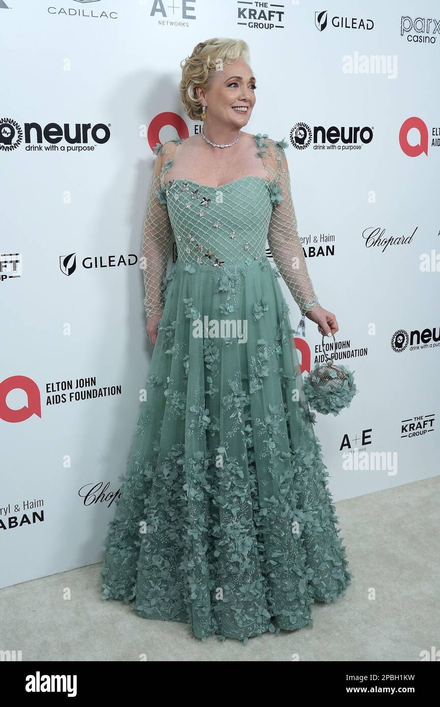 Los Angeles, USA. 12th Mar, 2023. Emma Kane arrives at the Elton John ...