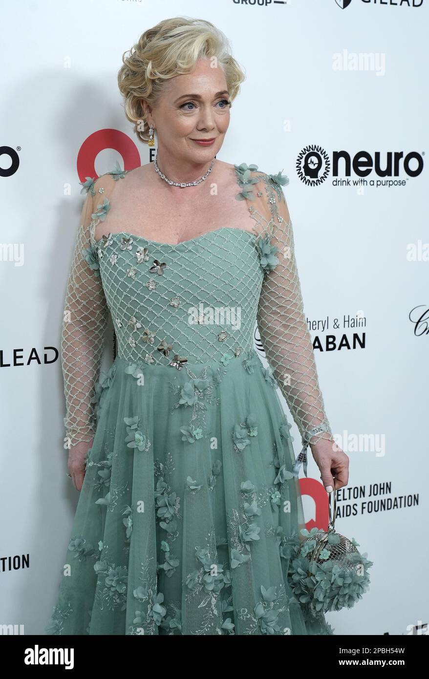 Los Angeles, USA. 12th Mar, 2023. Emma Kane arrives at the Elton John ...