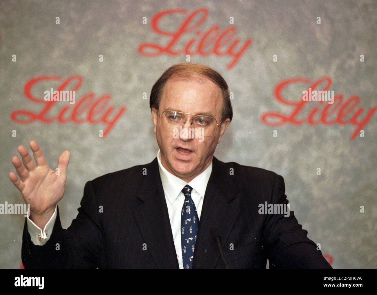 **FILE** Eli Lilly and Co. chairman and chief executive officer Randall ...