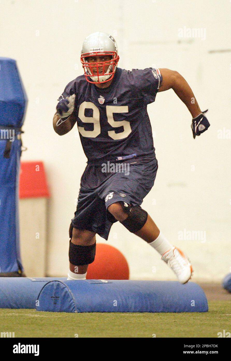 New England Patriots fourth-round draft choice Kareem Brown, a ...